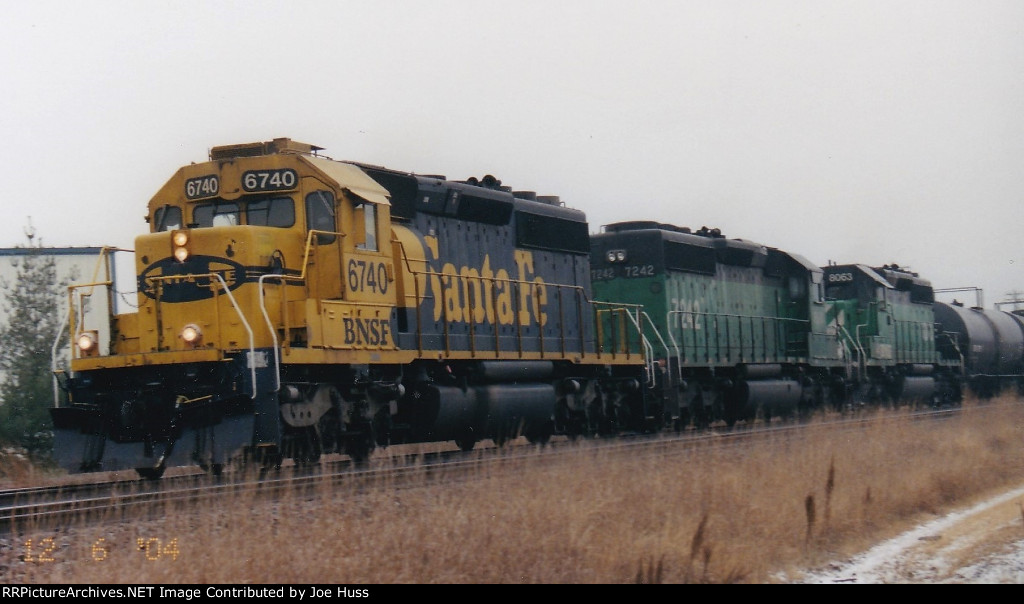 BNSF 6740 East